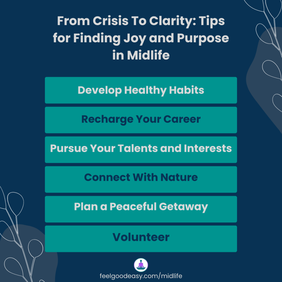 From Crisis To Clarity: Tips for Finding Joy and Purpose in Midlife ...